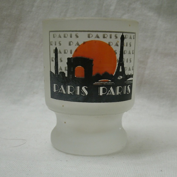 Vintage | Dining | Vintage Paris France Shot Glass | Poshmark